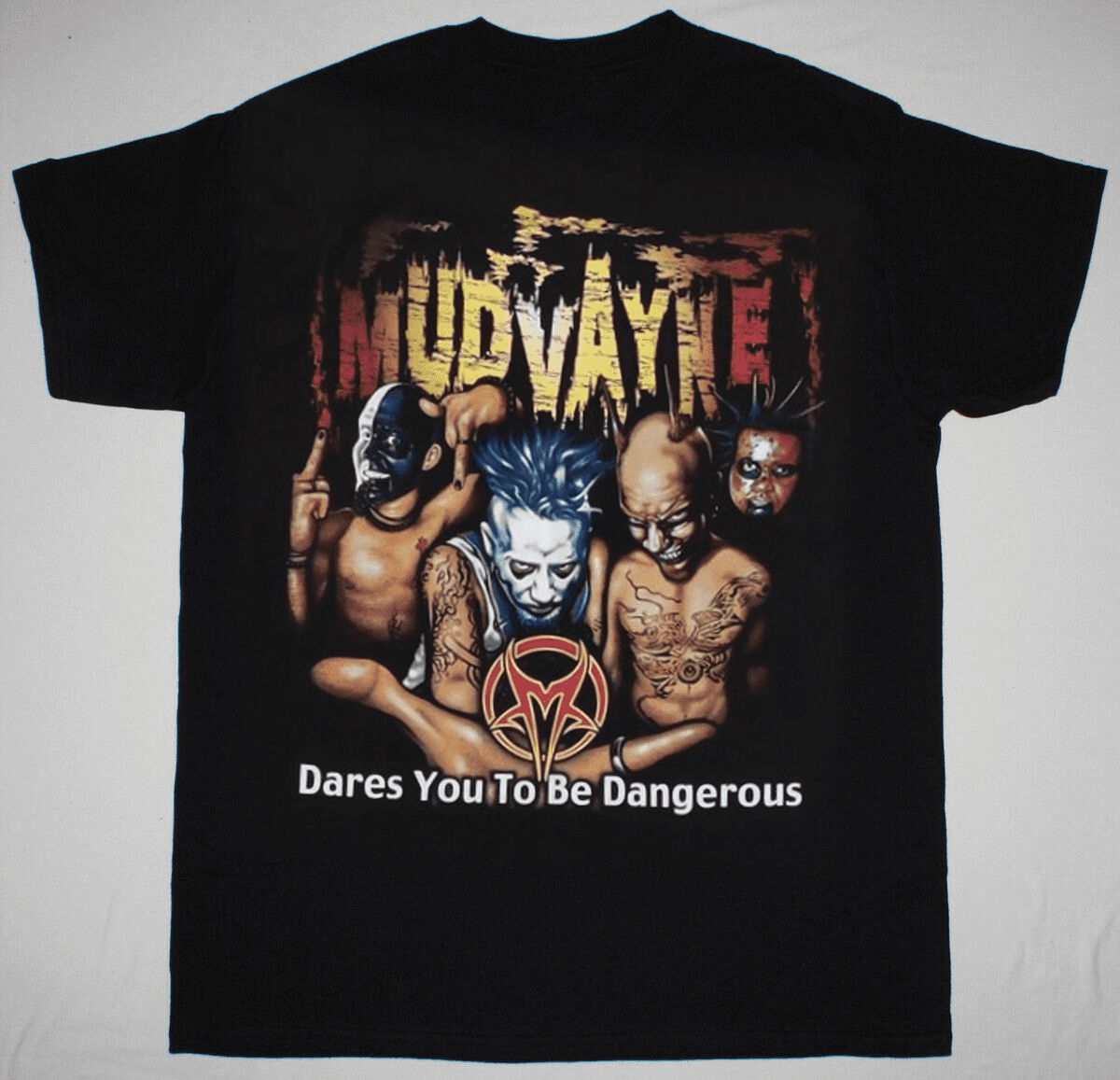 Mudvayne Shirt - Dares You To Be Dangerous Black All Size Shirt AH1273 ...