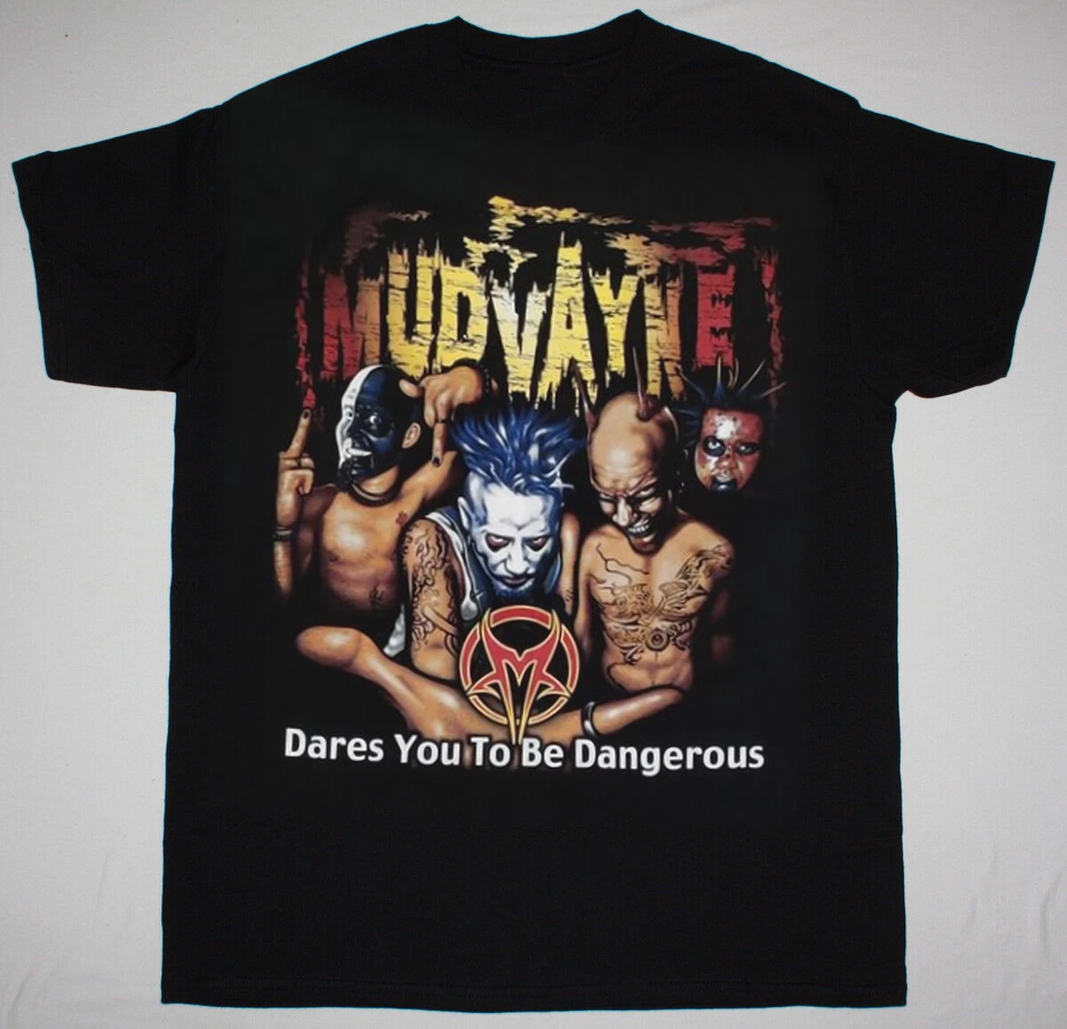 Mudvayne Shirt - Dares You To Be Dangerous Black All Size Shirt AH1273 ...
