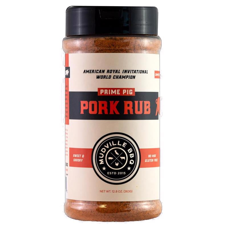 Mudville BBQ Prime Pig Sweet & Savory Pork and Poultry Rub 12.8 oz ...