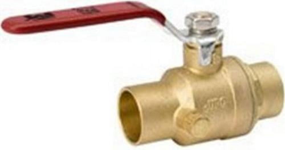 Mueller 107-555NL Stop & Waste Valve, 1", Each - Walmart.com