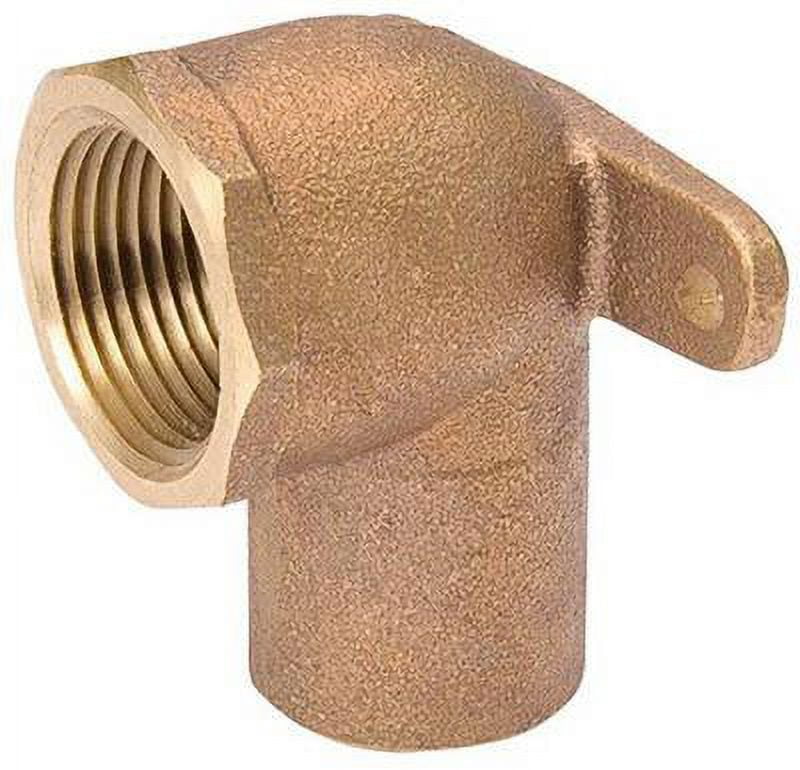 Mueller A-62581NL Drop Ear Elbow 90°, 3/4" Cast Copper, Each - Walmart.com