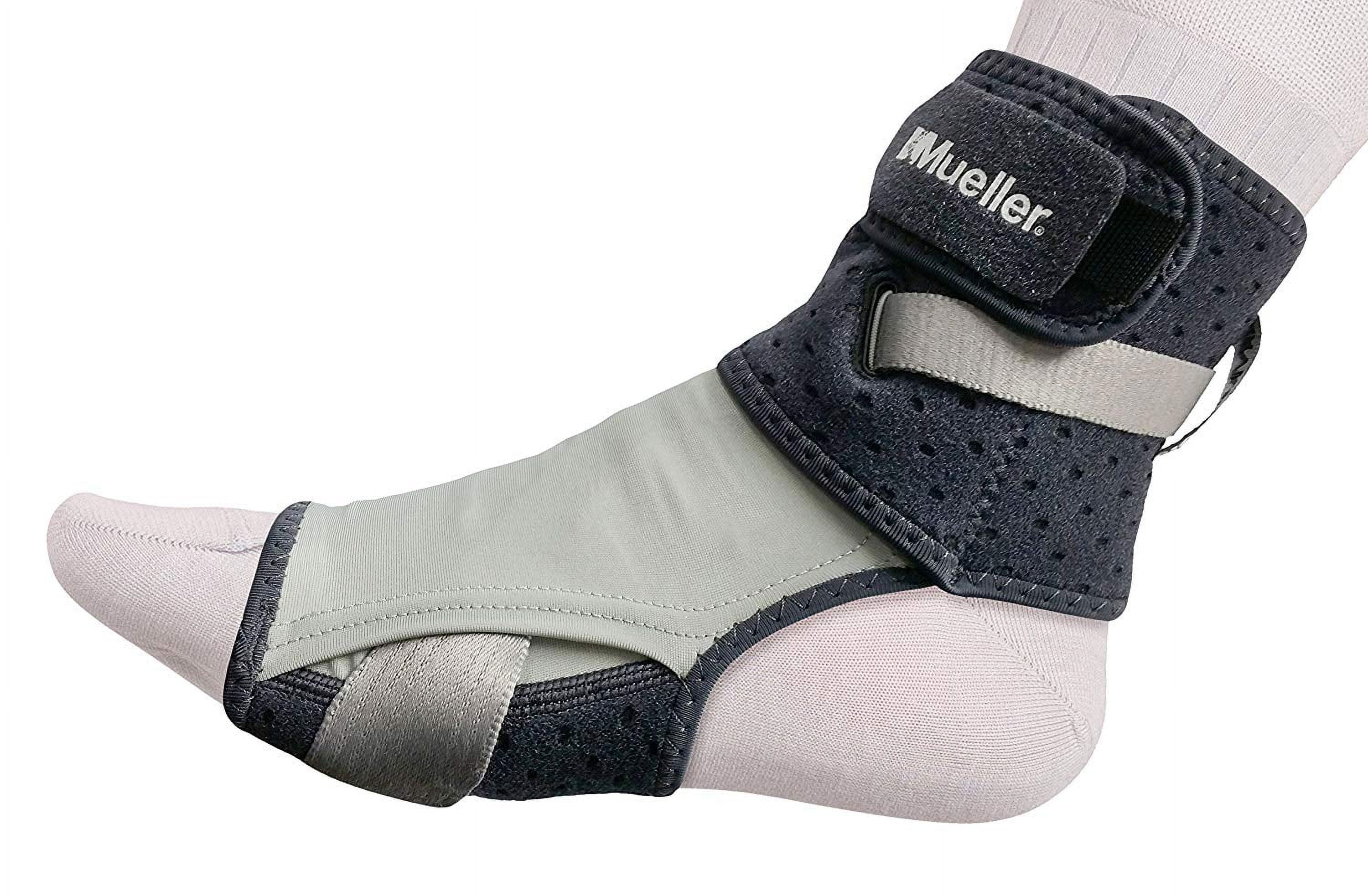 Mueller Adjust-to-Fit Plantar Fasciitis Nighttime Foot Support, Gray ...