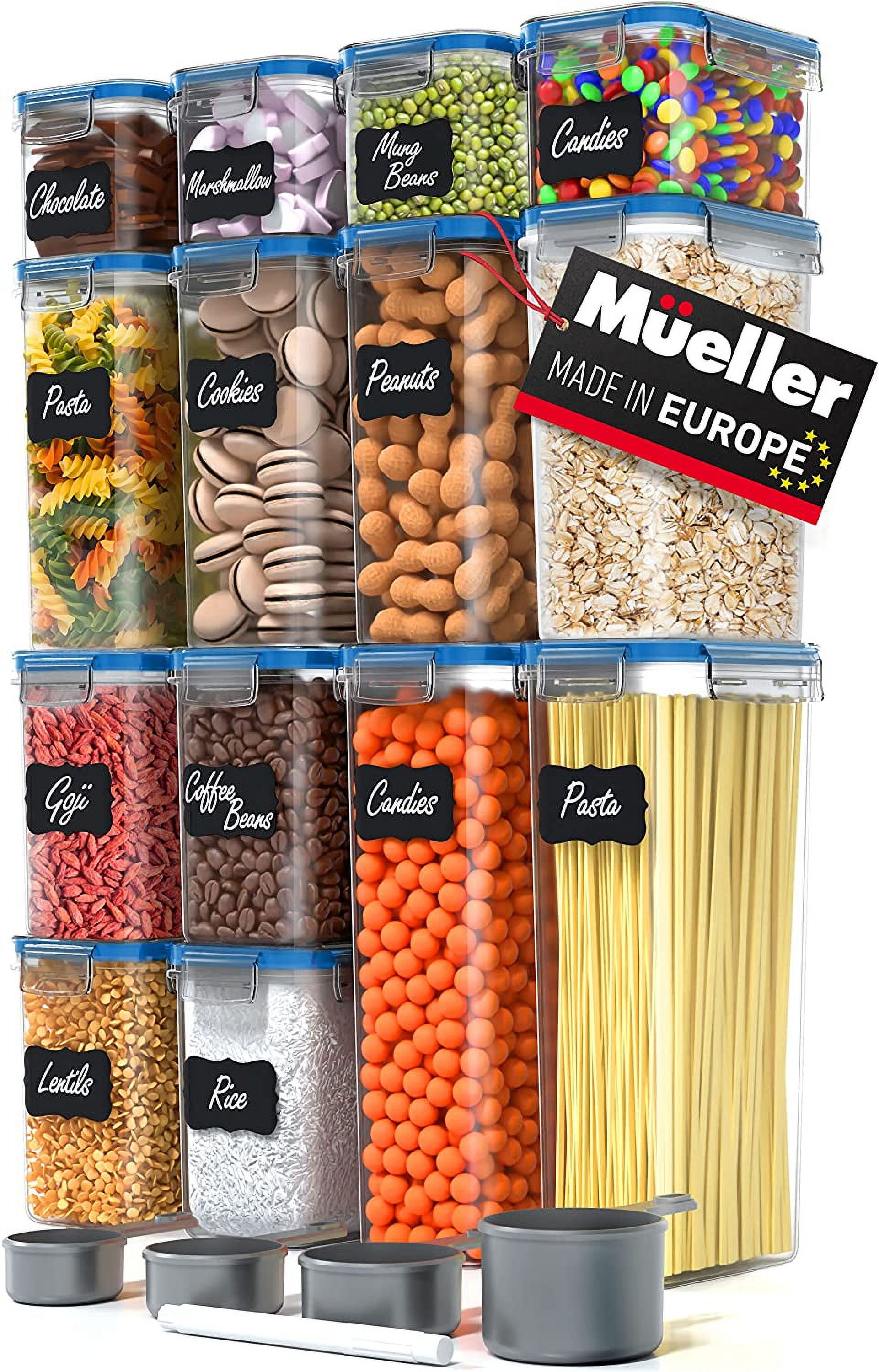 Mueller Airtight Food Storage Container Set with Lids – 14-Piece ...