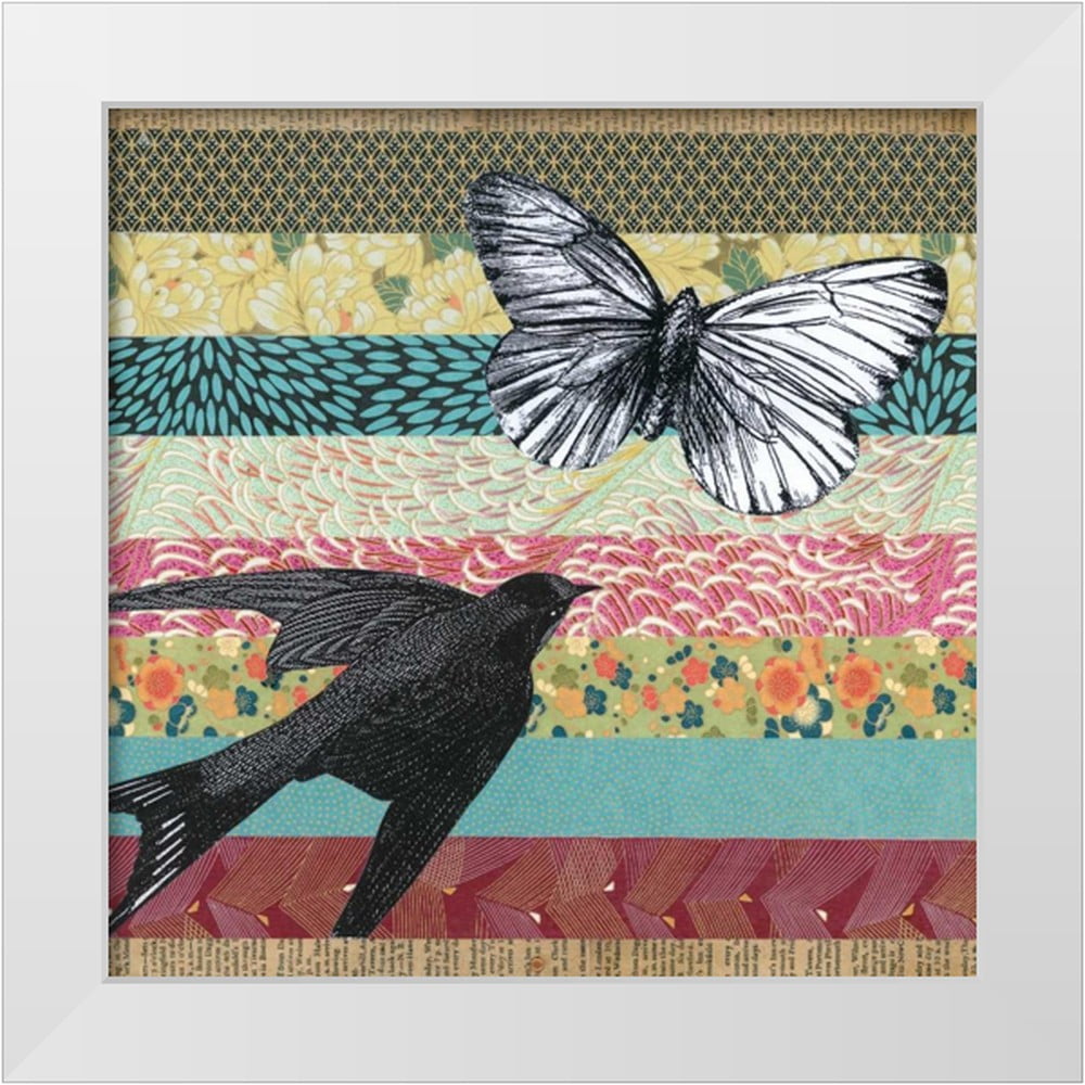 Mueller, Andrea 12x12 White Modern Wood Framed Museum Art Print Titled ...