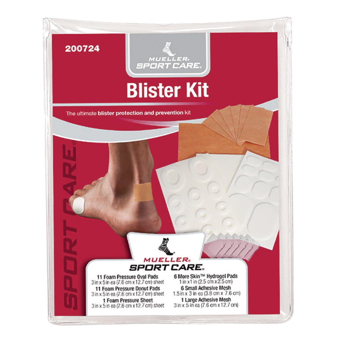 Mueller Blister Kit: Ultimate Relief for Blisters HSA/FSA Eligible ...