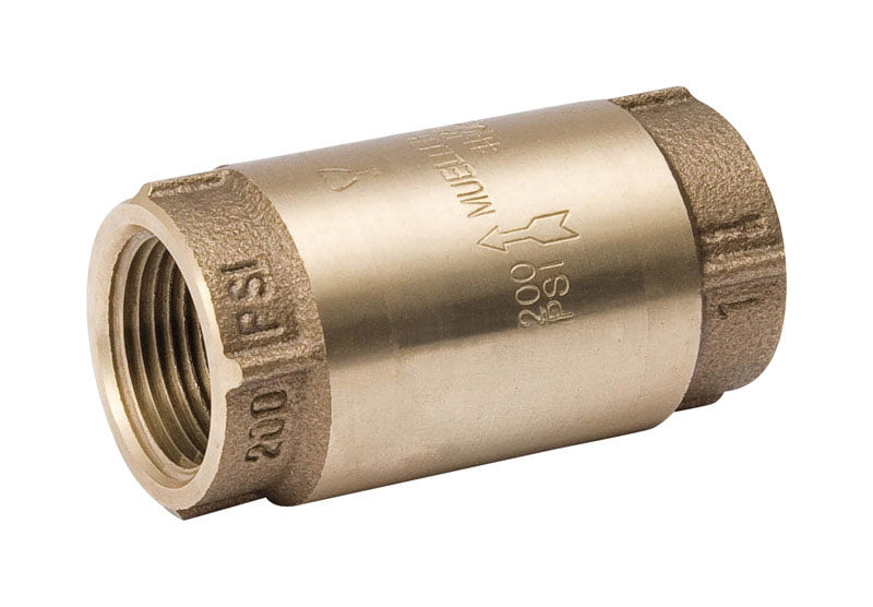 Mueller Check Valve 1/2 " Low Lead Stainless Steel - Walmart.com
