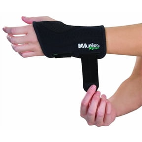 Mueller Hg80 Premium Wrist Brace, Black, Large/Extra Large HSA/FSA ...
