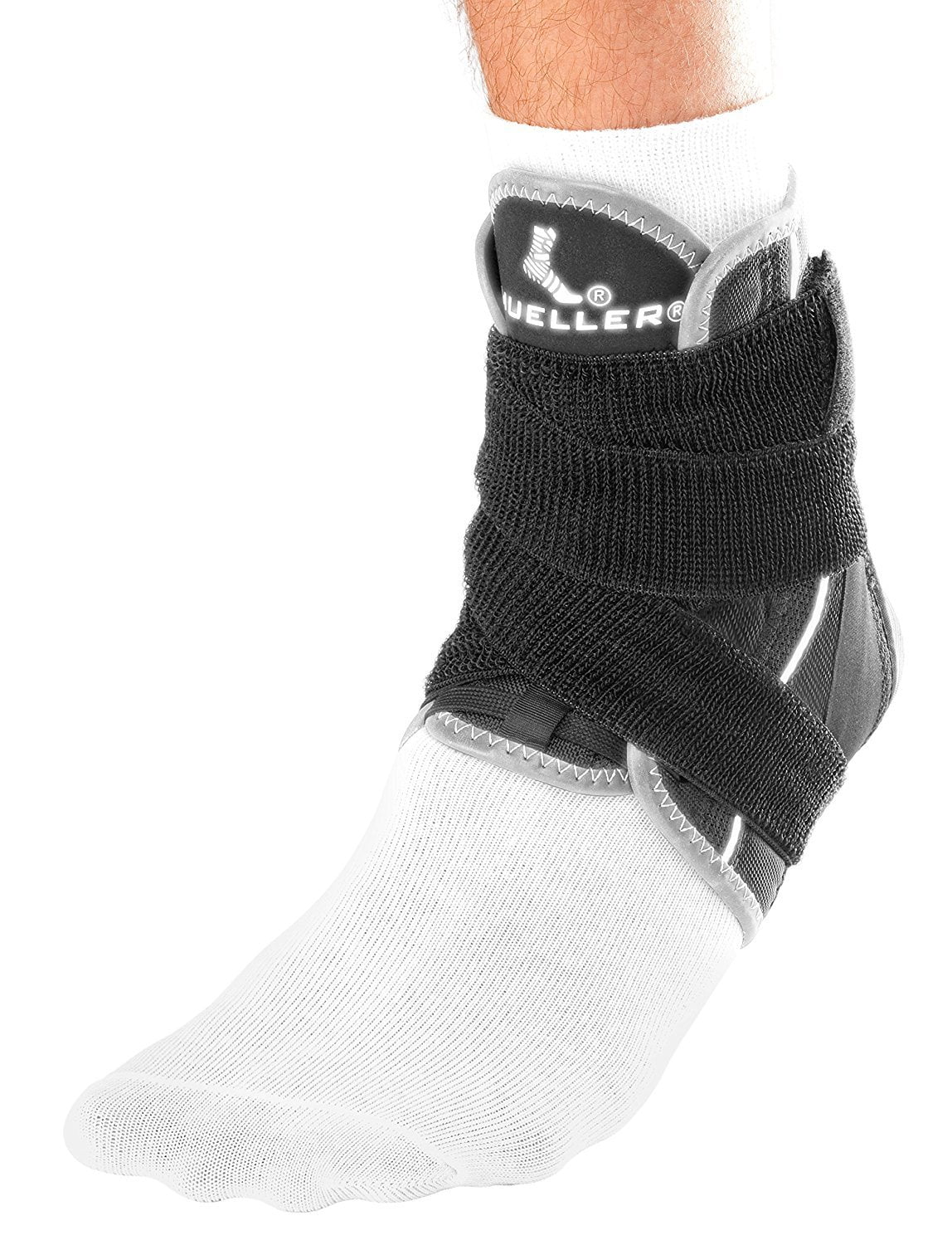 Mueller Hg80 Premium Soft Ankle Brace with Straps - X-Large HSA/FSA ...