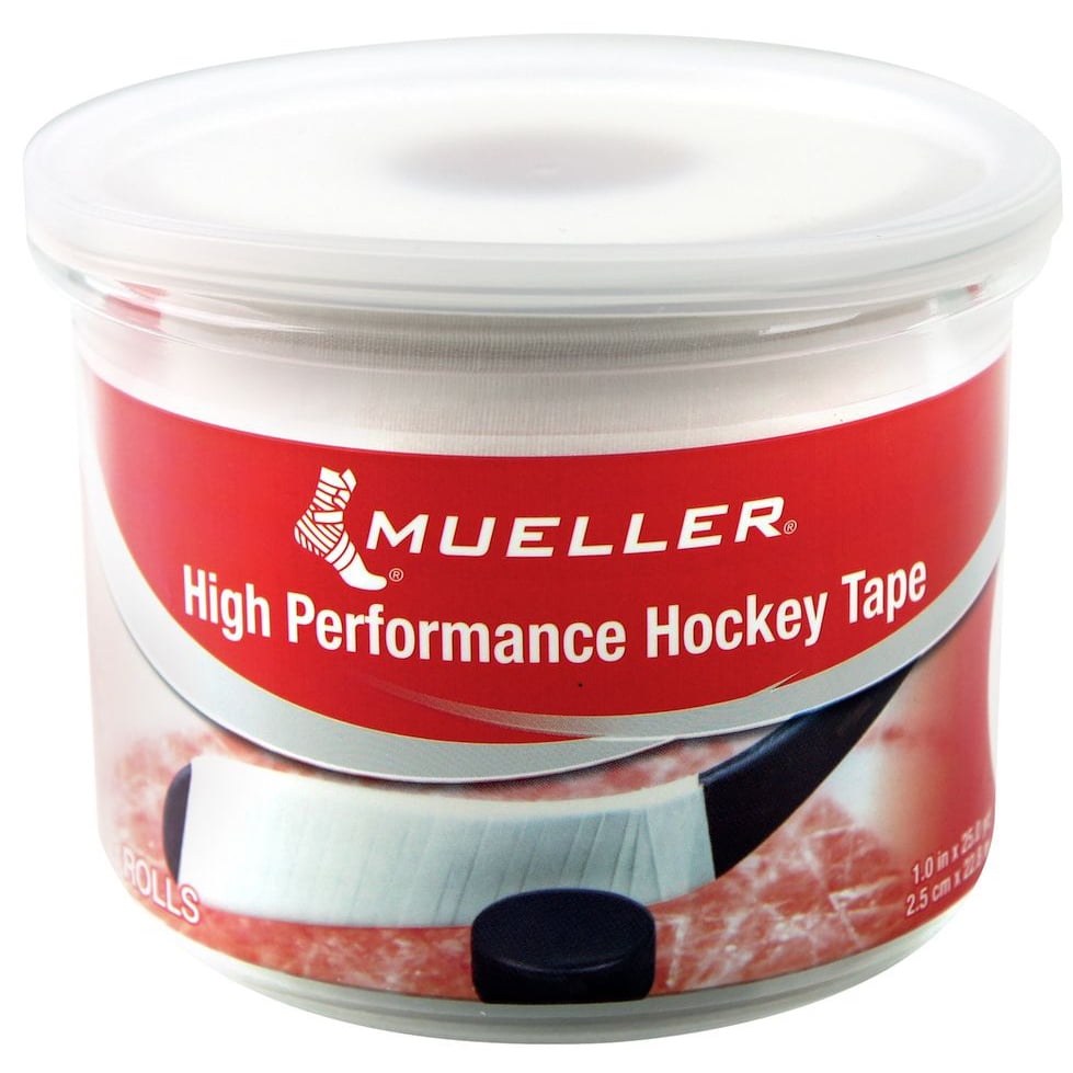 Mueller High Performance Hockey Tape: 1 in x 75 ft. (White) - Walmart.com