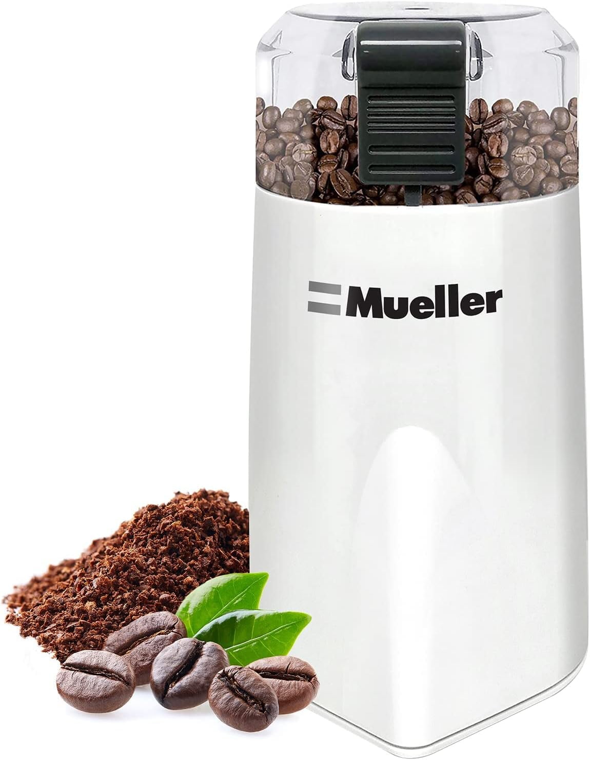Mueller HyperGrind Coffee Grinder, Electric Stainless Steel, 2.1 oz ...