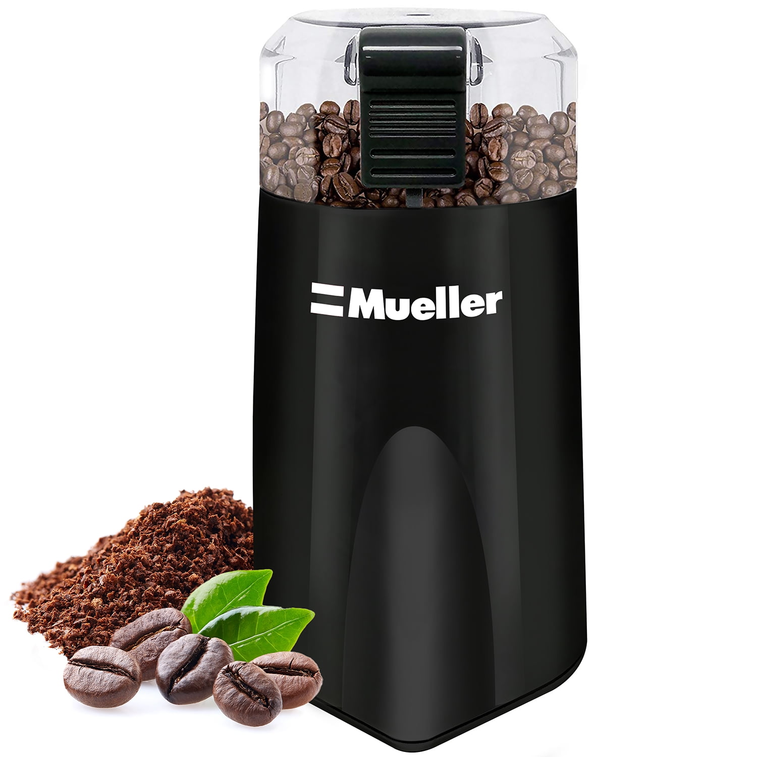 Mueller HyperGrind Precision Stainless Steel Electric Coffee Bean/Spice ...