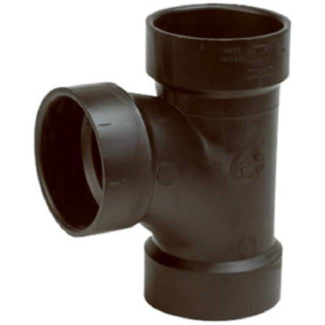 Mueller Industries 02755H ABS & DWV Sanitary Tee- 4 in - Walmart.com