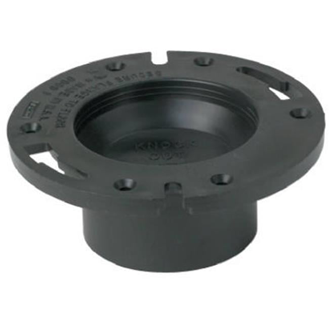 Mueller Industries 02903H 4 x 3 in. Closet Hub End Flange - Walmart.com
