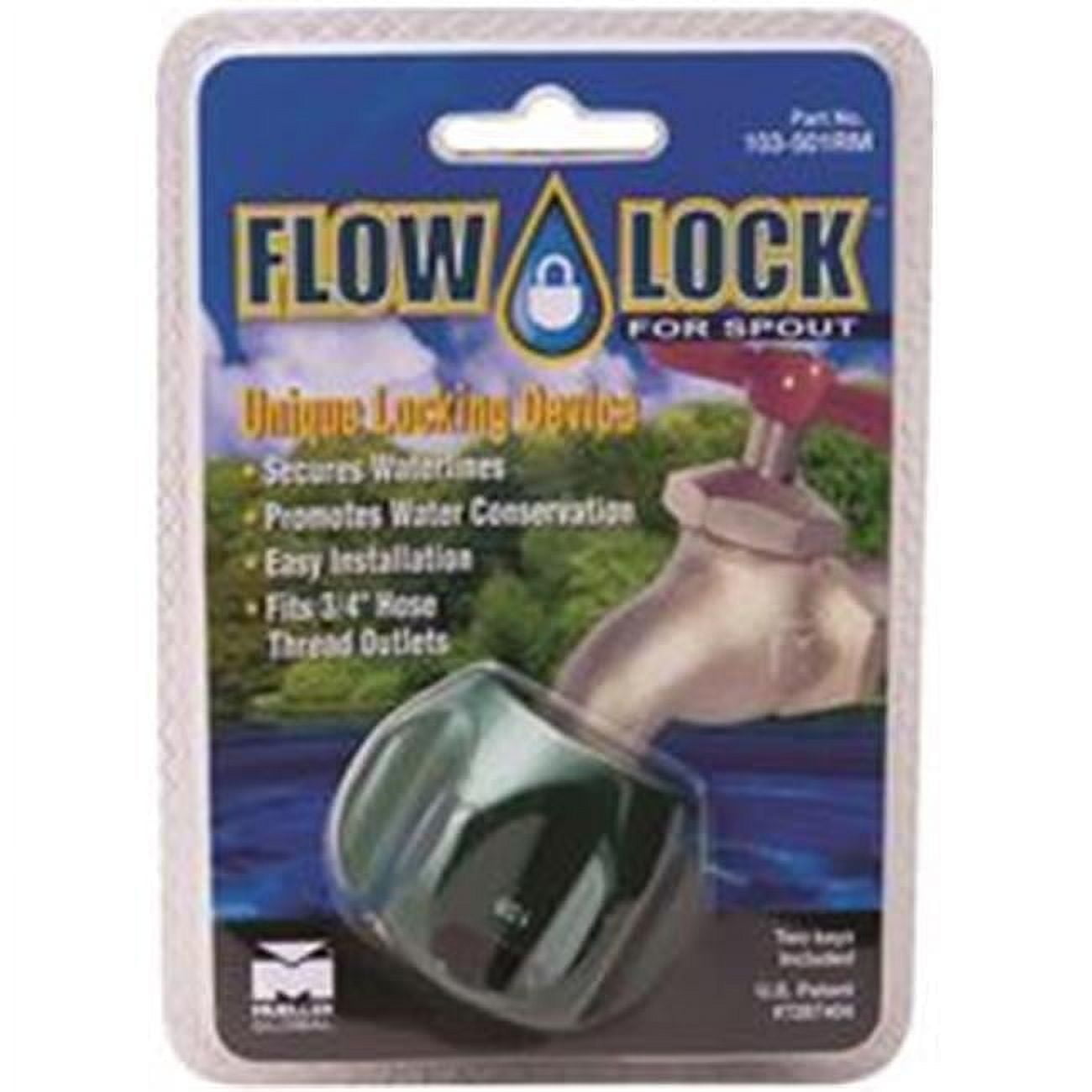 Mueller Industries 103-501RM Flow Lock Hose Bibb Lock Mixed Keys ...