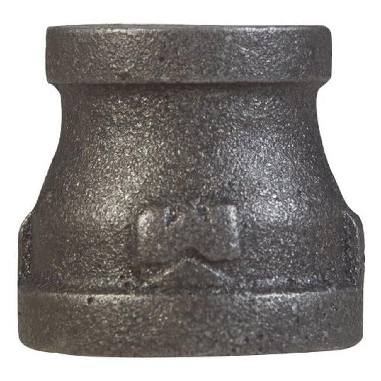 Mueller Industries 521-328BC Malleable Reducing Coupling Black - 4 x 2 ...