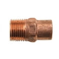 Mueller Industries W 61125 .37 in. Copper Male Pipe Thread Adapter ...