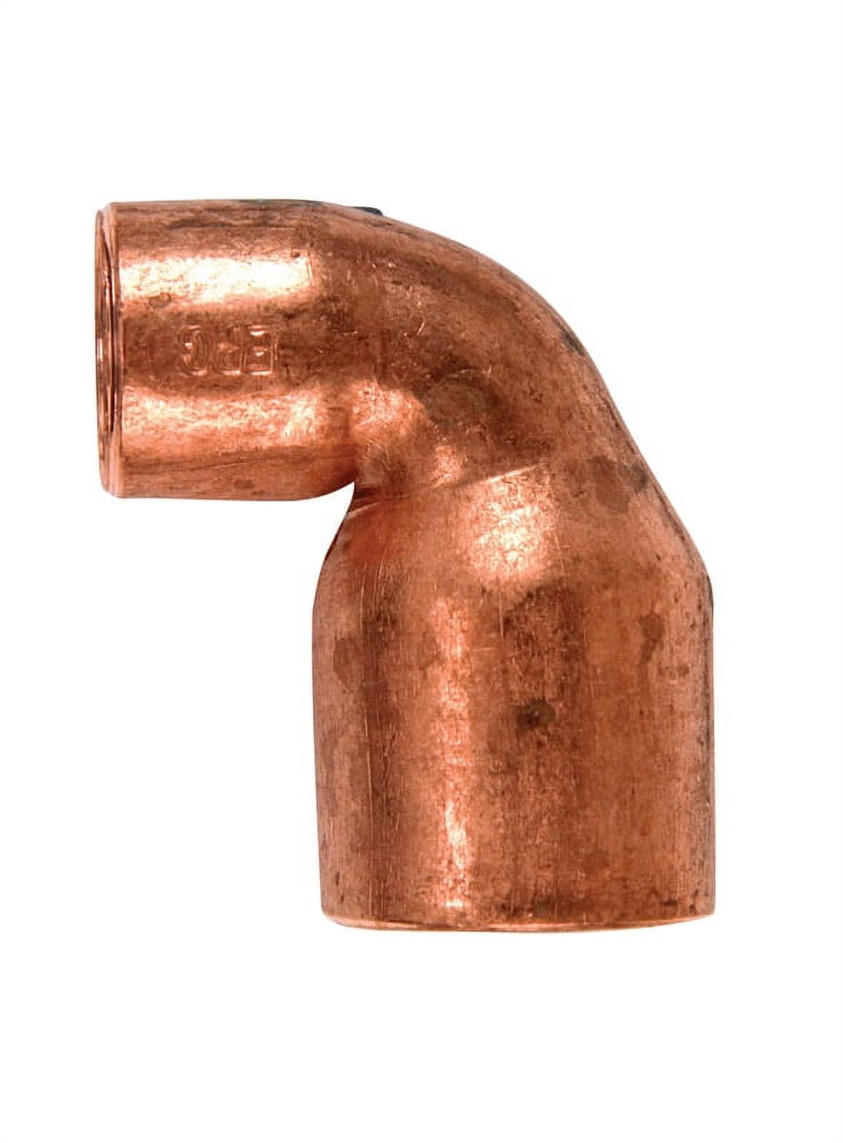 Mueller Industries W 62049 1 x .75 in. Wrot Copper Reducing Elbow ...