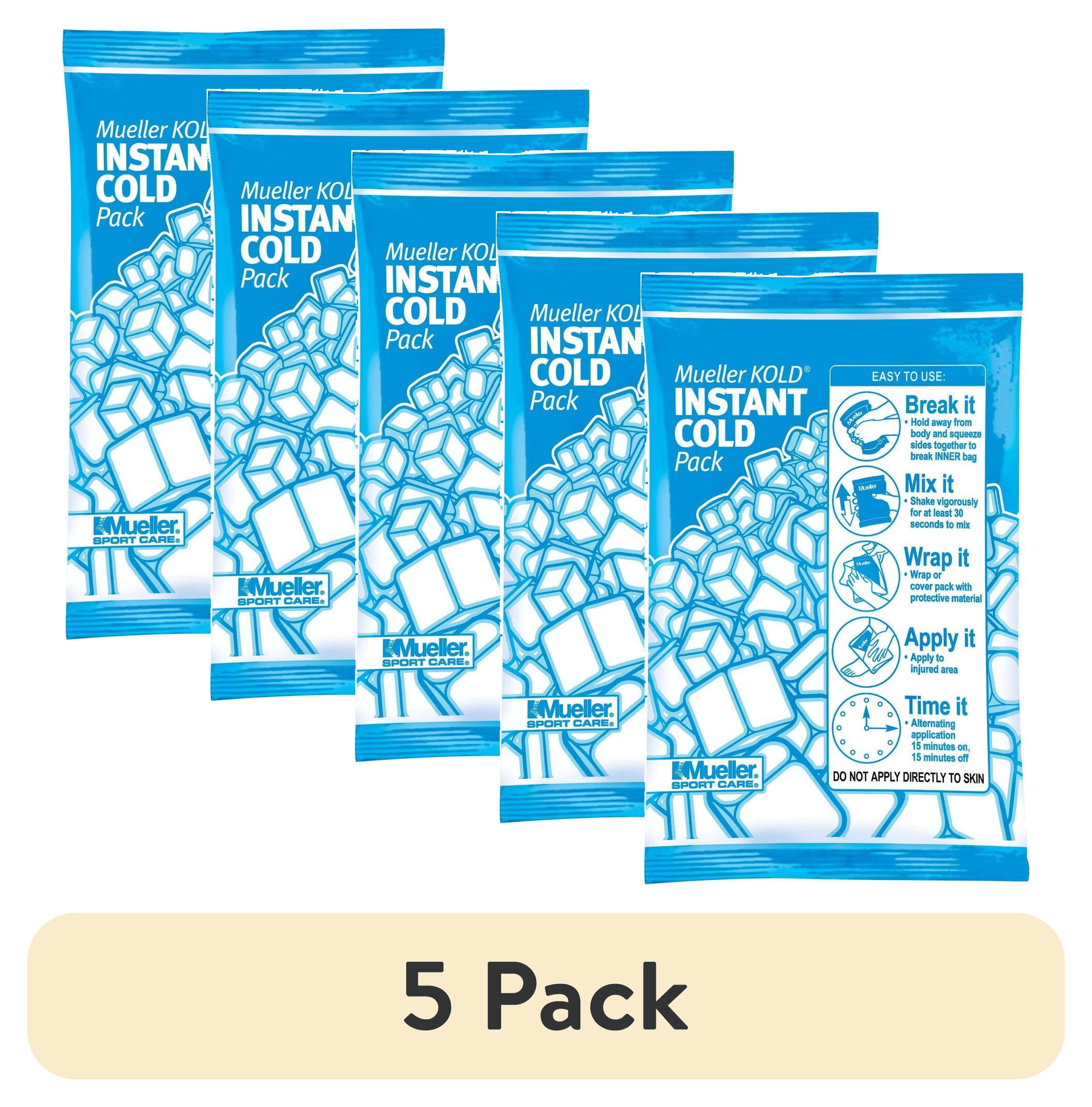(5 pack) Mueller Kold Instant Cold Pack - Walmart.com