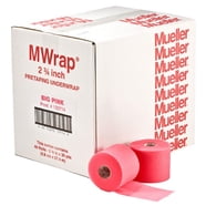 Mueller Sports Medicine MWrap Pre-Taping Foam Underwrap - Red - Walmart.com