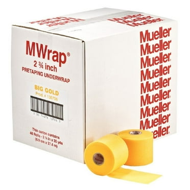Mueller Wide Wrap Medical Athletic Wraps - MWrap Pre-Taping Foam ...