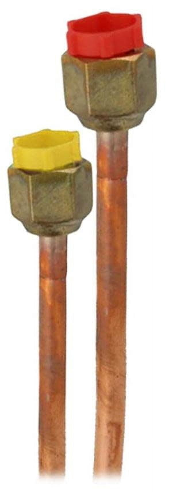 Mueller Mls385812-100 Ez-Pull 3/8" X 5/8" Insulated Factory Flared Mini ...