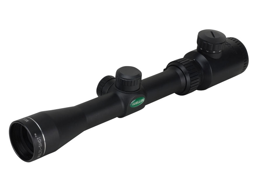 Mueller Multi-Shot Shotgun Scope 2-7x 32mm Dot Reticle Matte Black ...