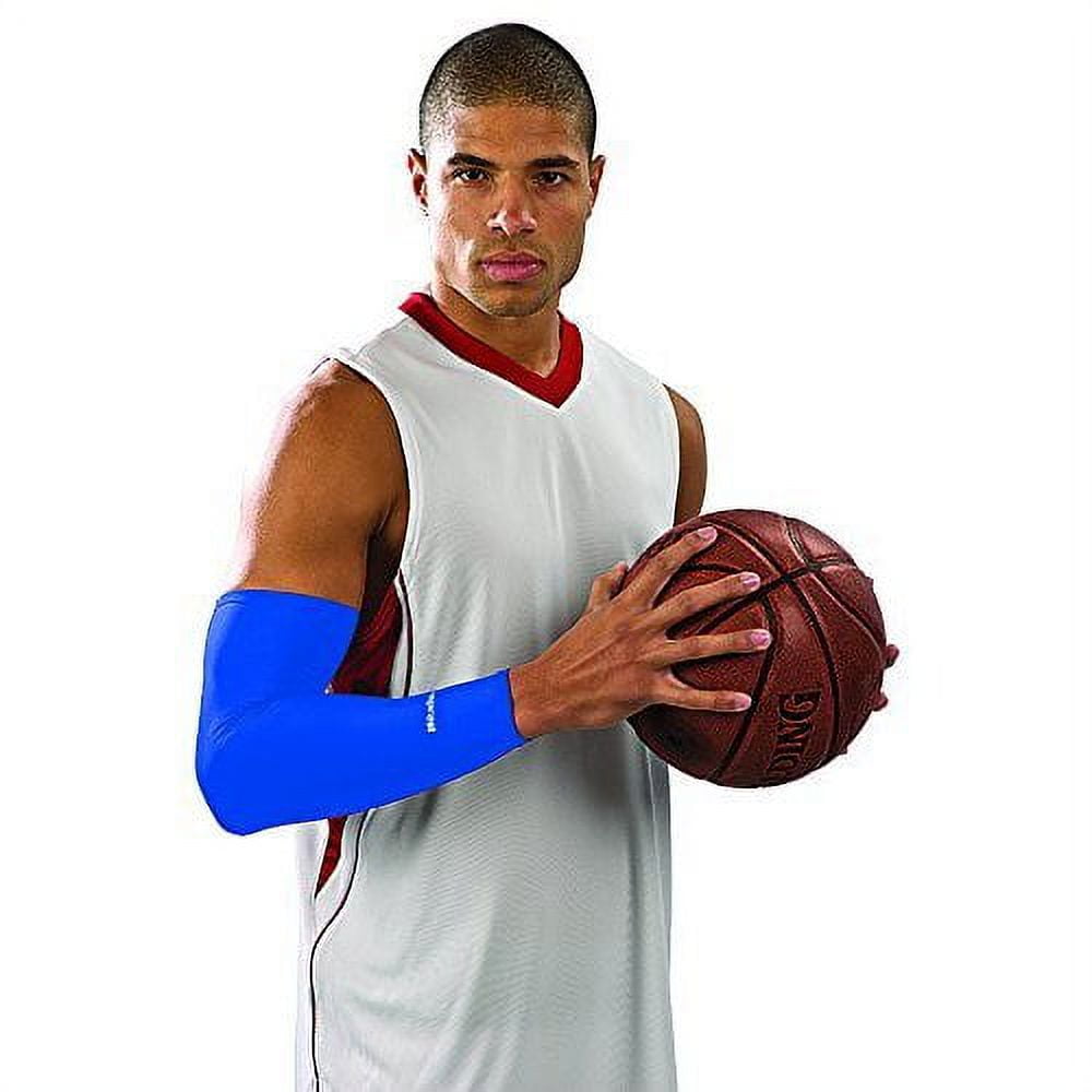 Mueller Performance Elbow Sleeve, Blue, One Size Fits Most, Left or ...