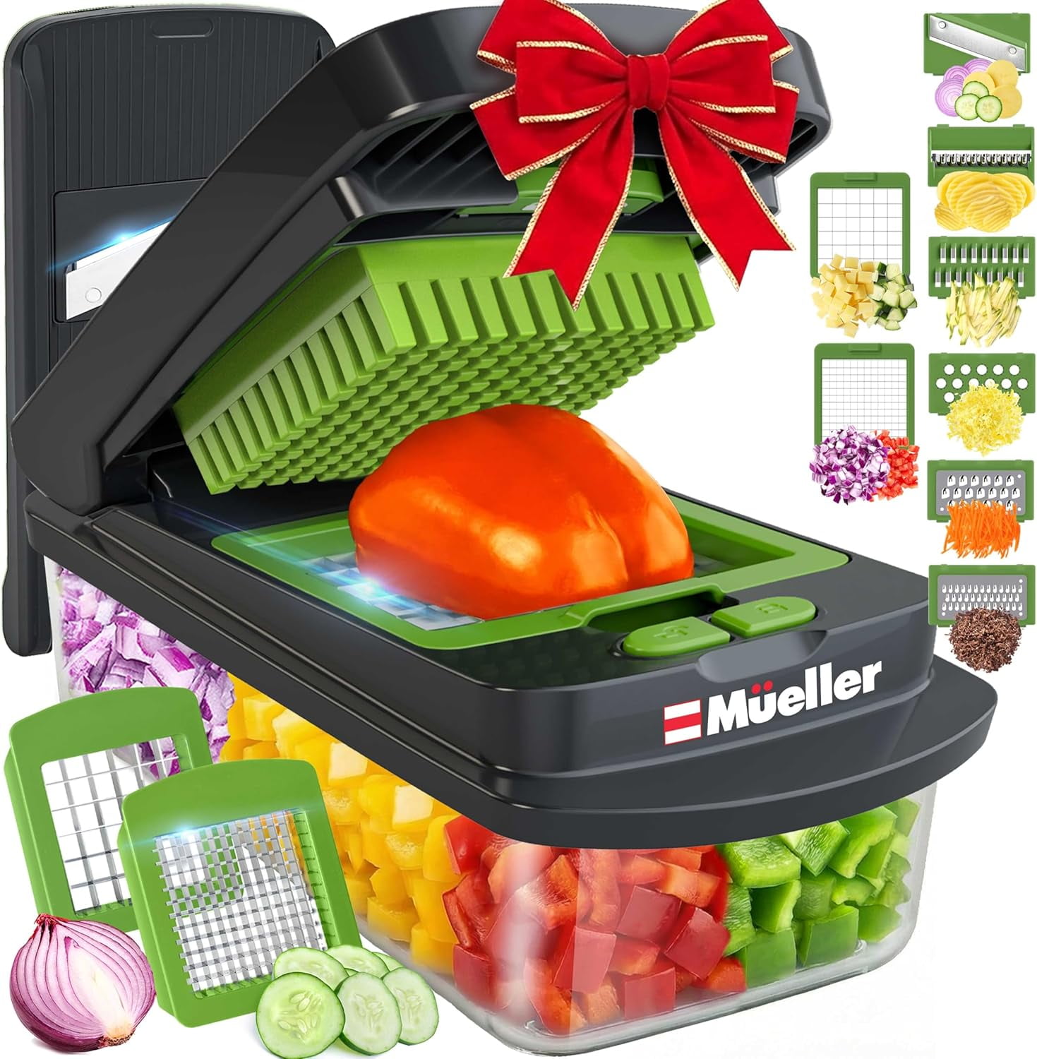 Mueller The Real Original Pro Chopper since 2013 Vegetable Chopper ...