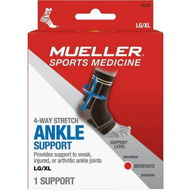 Mueller Adjustable Ankle Stabilizer - Support Brace for Sprains & Side ...