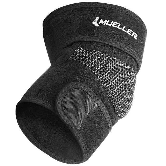 Mueller Sports Medicine Adjustable Elbow Support - Black - Walmart.com