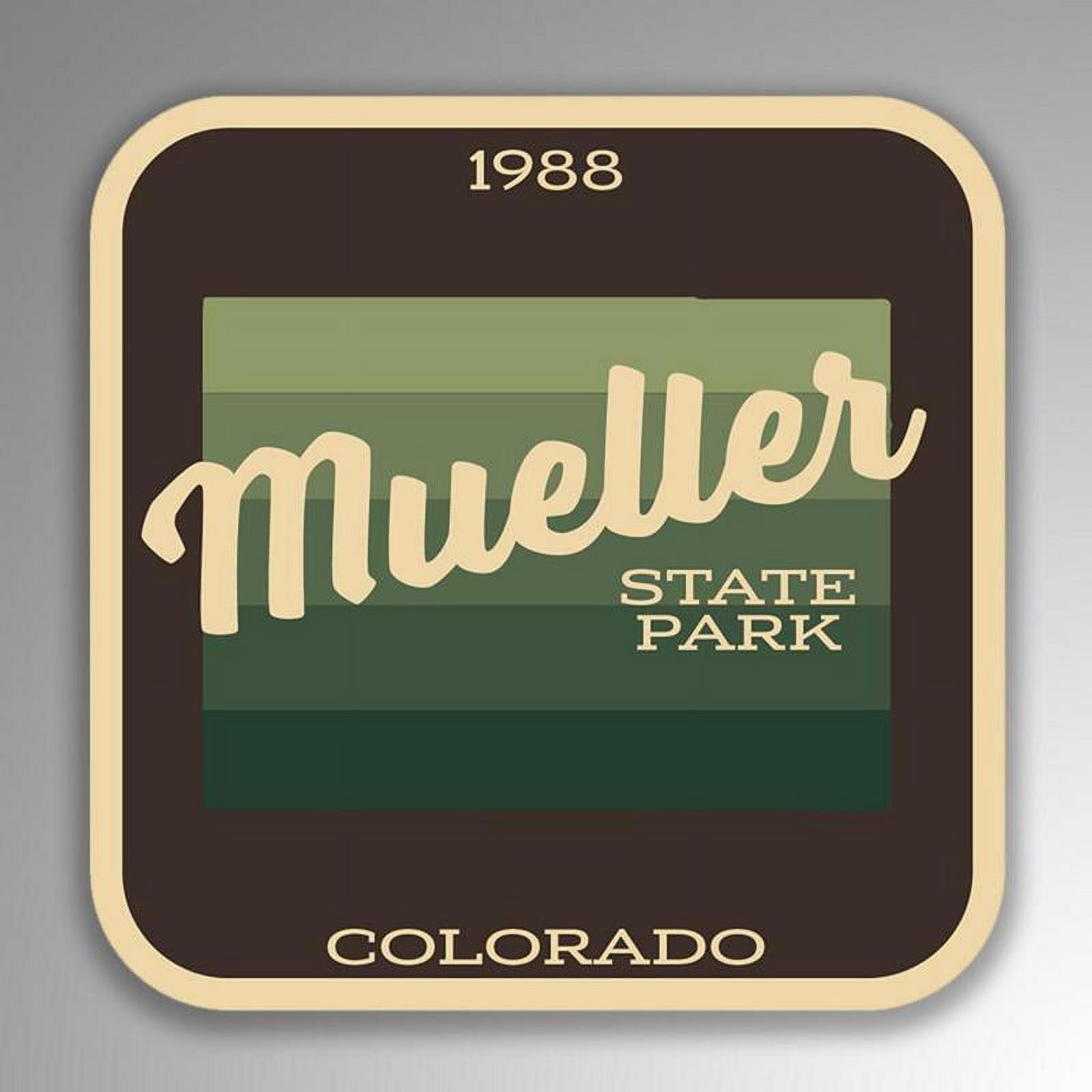 Mueller State Park Decal Sticker | 4-Inches By 4-Inches | Vinyl Sticker ...