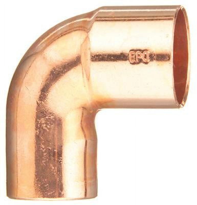 Mueller W62344 Streamline Wrot Copper Short Radius Street Elbow, 90 ...
