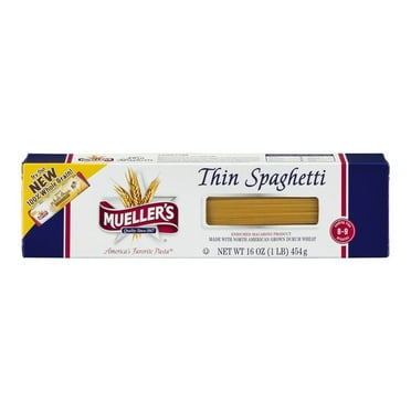 Mueller's Pot-Sized Enriched Durum Wheat Spaghetti Pasta 16 oz ...