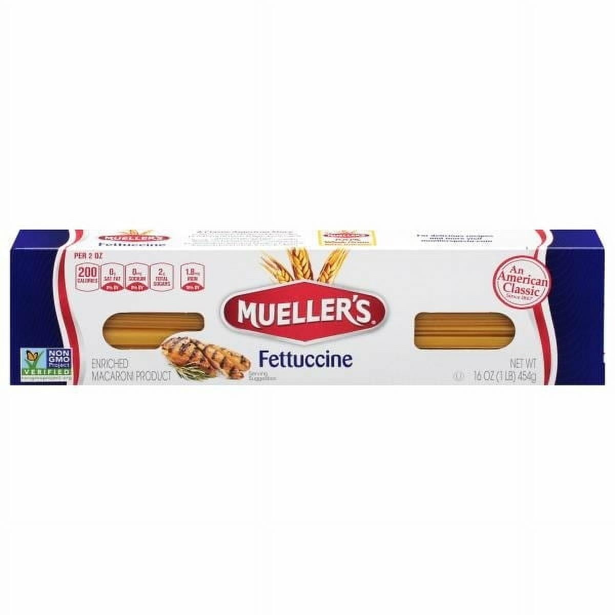 Mueller's Fettuccine 16 oz (Pack of 8) - Walmart.com