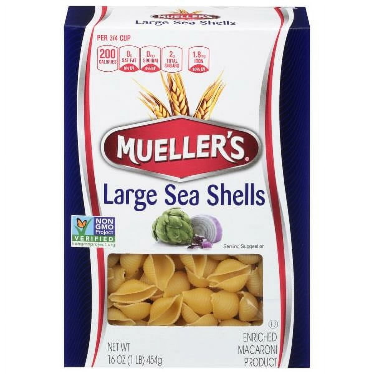 Mueller's Sea Shells Large 16 oz (Pack of 4) - Walmart.com