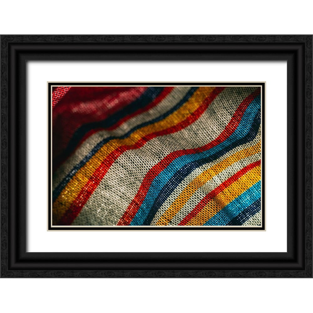 Muench, Zandria 14x11 Black Ornate Wood Framed with Double Matting ...