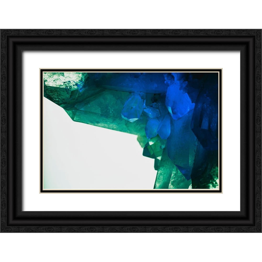 Muench, Zandria 24x17 Black Ornate Wood Framed with Double Matting ...