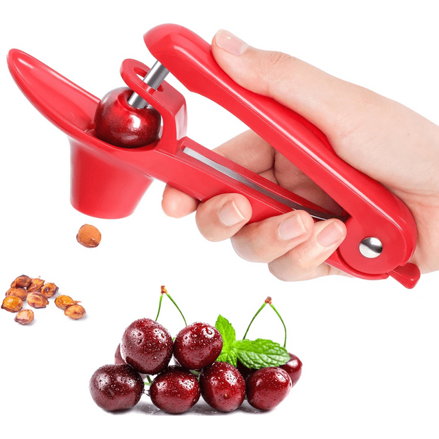 Muerk Cherry Pitter Tool Pit Remover Heavy-Duty Stainless Steel Olive ...