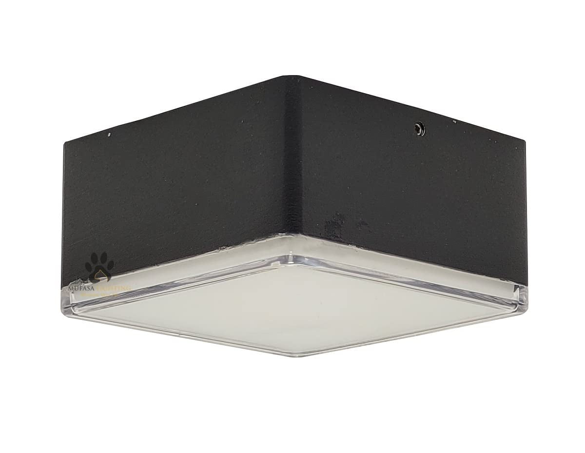 Mufasa 8 Watts Rimless Acrylic Outdoor Rainproof LED Surface Mounted ...