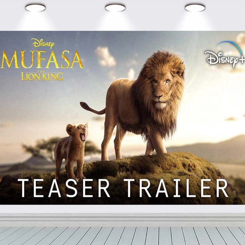 Mufasa Backdrop Banner Party Supplies Poster Birthday Decorations ...