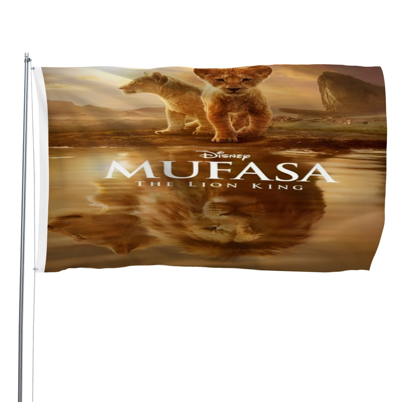 Mufasa: The Lion King flag perfect for outdoor decoration, can be hung ...