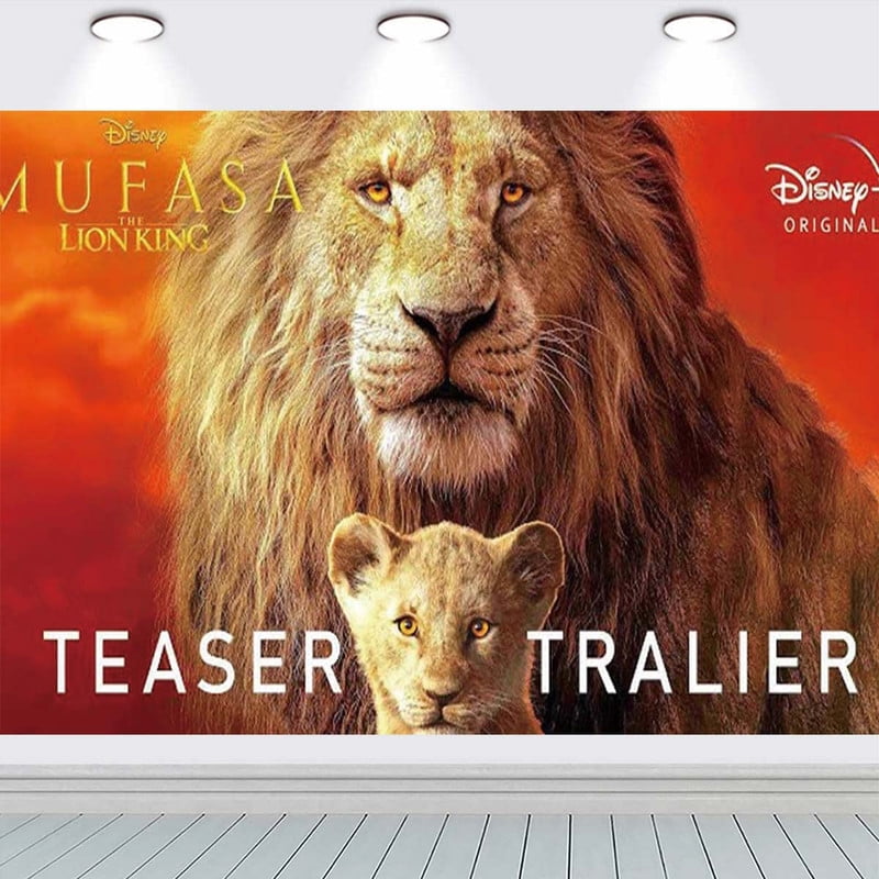 Mufasa Party Supplies Background Backdrop Taspestry Banner Poster Decor ...