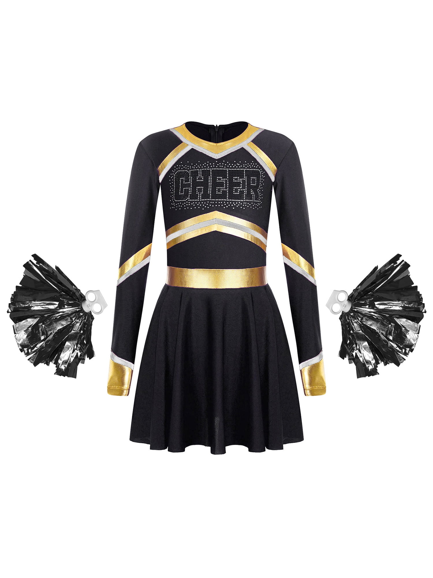 Mufeng Cheer Leader Costume Fancy Dress up for High Schoolgirl Musical ...