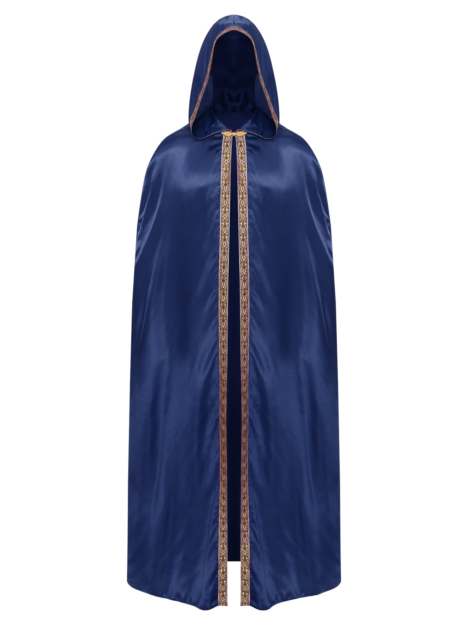 Mufeng Men's Renaissance Medieval Viking Lord Cloak Knight Warrior ...