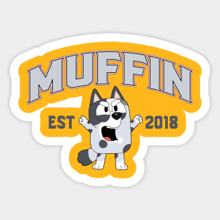 Muffin Cupcake Heeler Shirt, Bluey And Bingo Sticker Bluey Stickers For ...