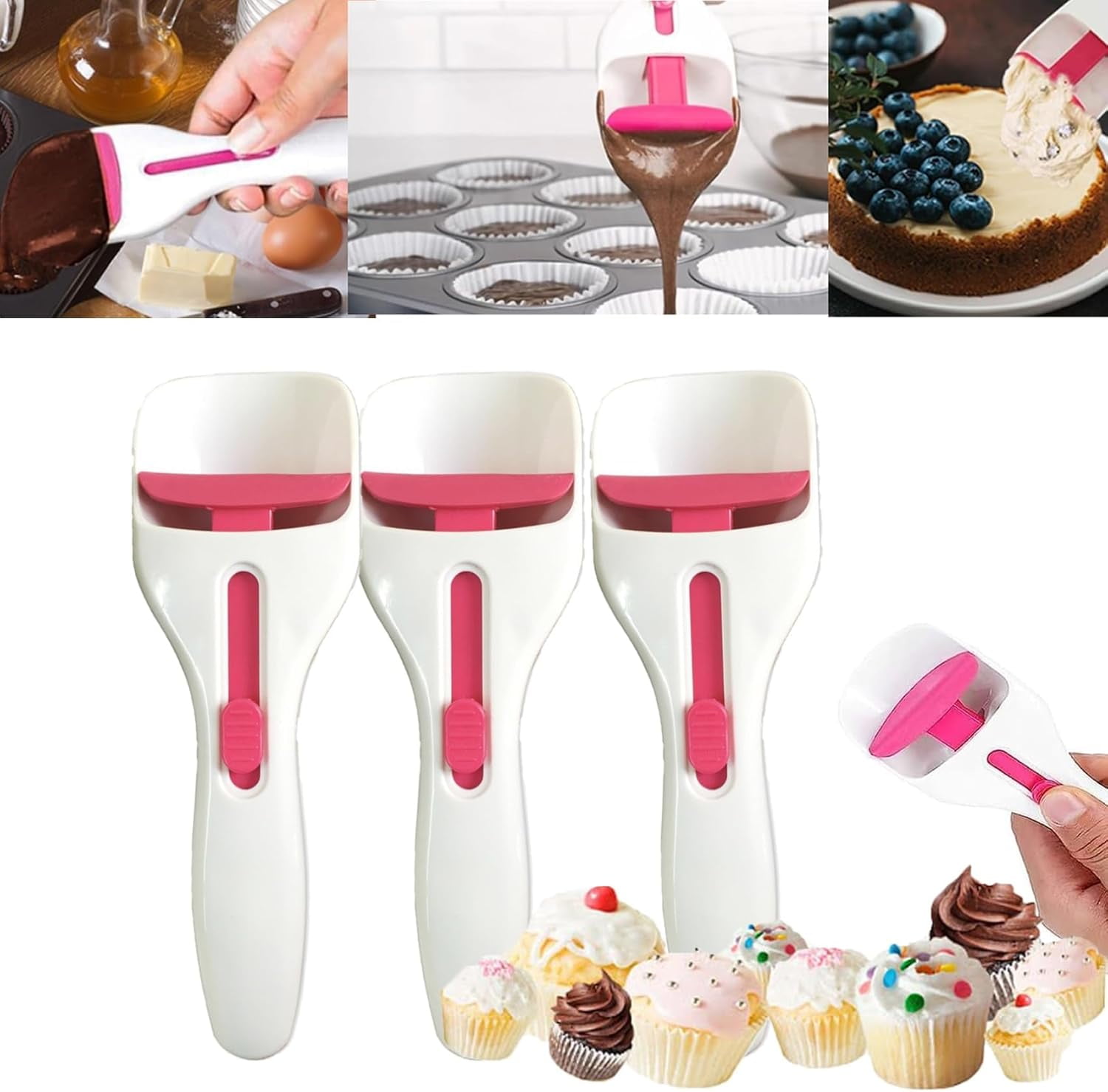 Muffin and Cupcake Scoop, Cupcake Batter Scoop, Cupcake Scoop Batter ...
