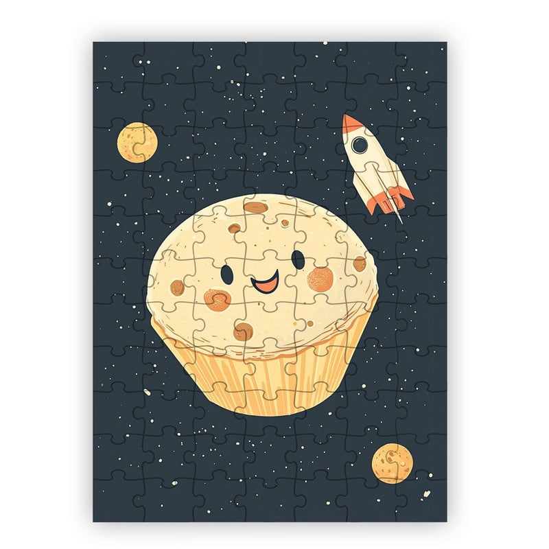 Muffin the Moon Jigsaw Puzzle by Dancing Littles Jungle - 88 Pieces ...