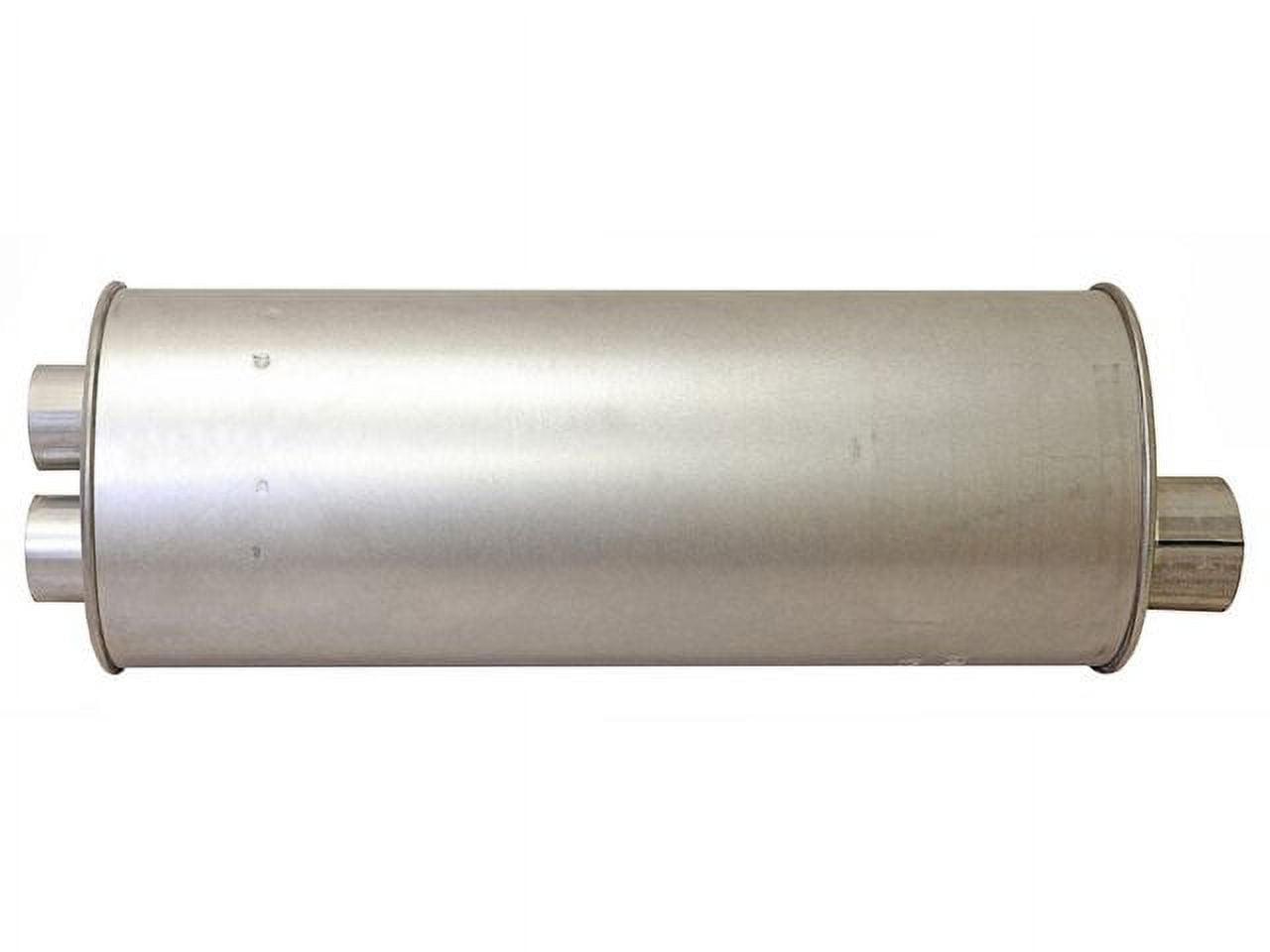 Muffler - Compatible with 2001 - 2006 Chevy Silverado 2500 HD 2002 2003 ...
