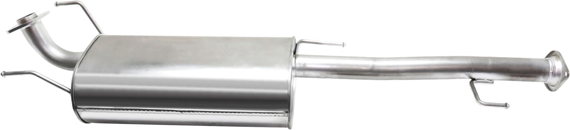 Muffler Compatible with 2003-2009 Toyota 4Runner Center Stainless Steel ...