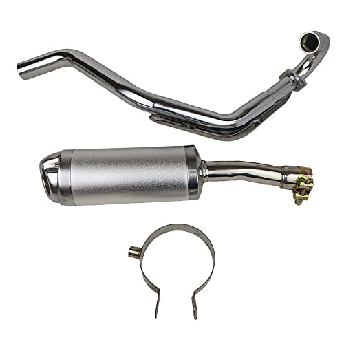 Muffler Exhaust Assembly System for X15 X16 X18 Apollo 125cc Dirt Bike ...